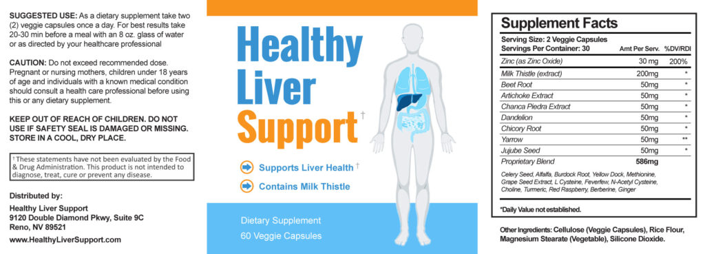 Healthy Liver Support Label – Healthy Liver Support